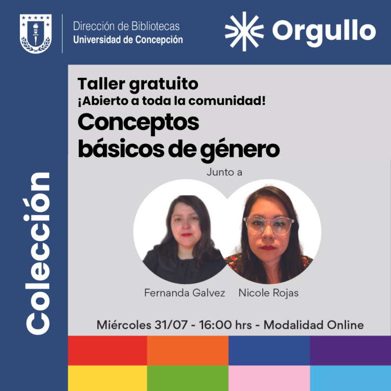 Conceptos Básicos de Género – Bibliotecas UdeC